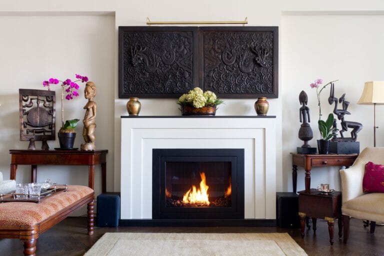 20 idées de décoration de cheminée faciles et élégantes toute l’année ...